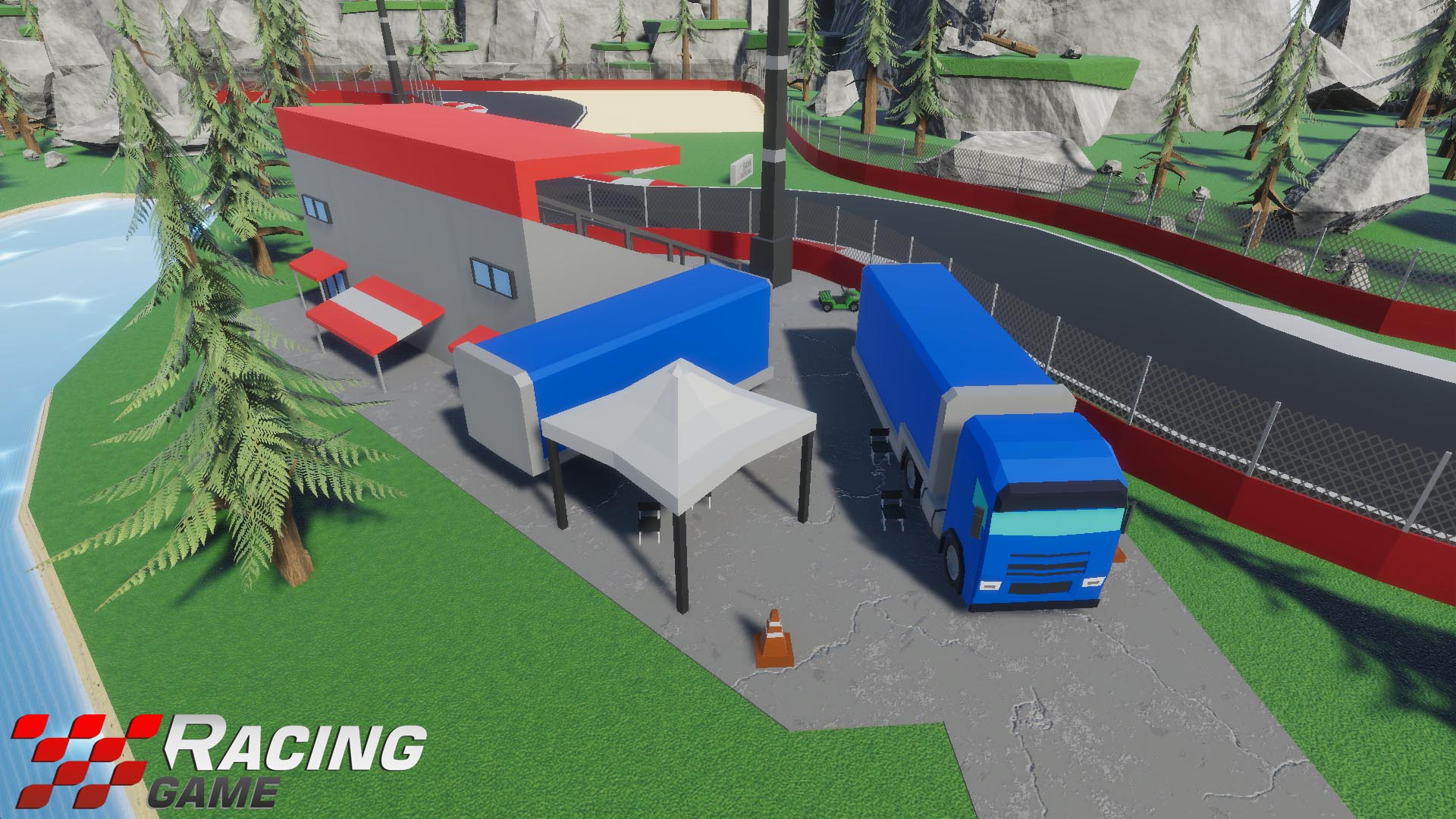 Racing Game - Unity Low Poly Game - Matte Art Studio