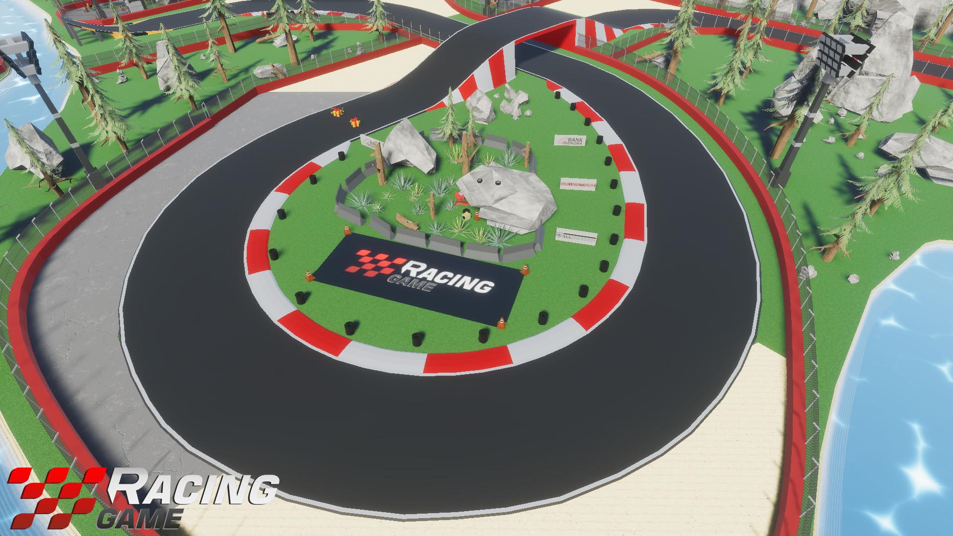 Racing Game - Unity Low Poly Game - Matte Art Studio