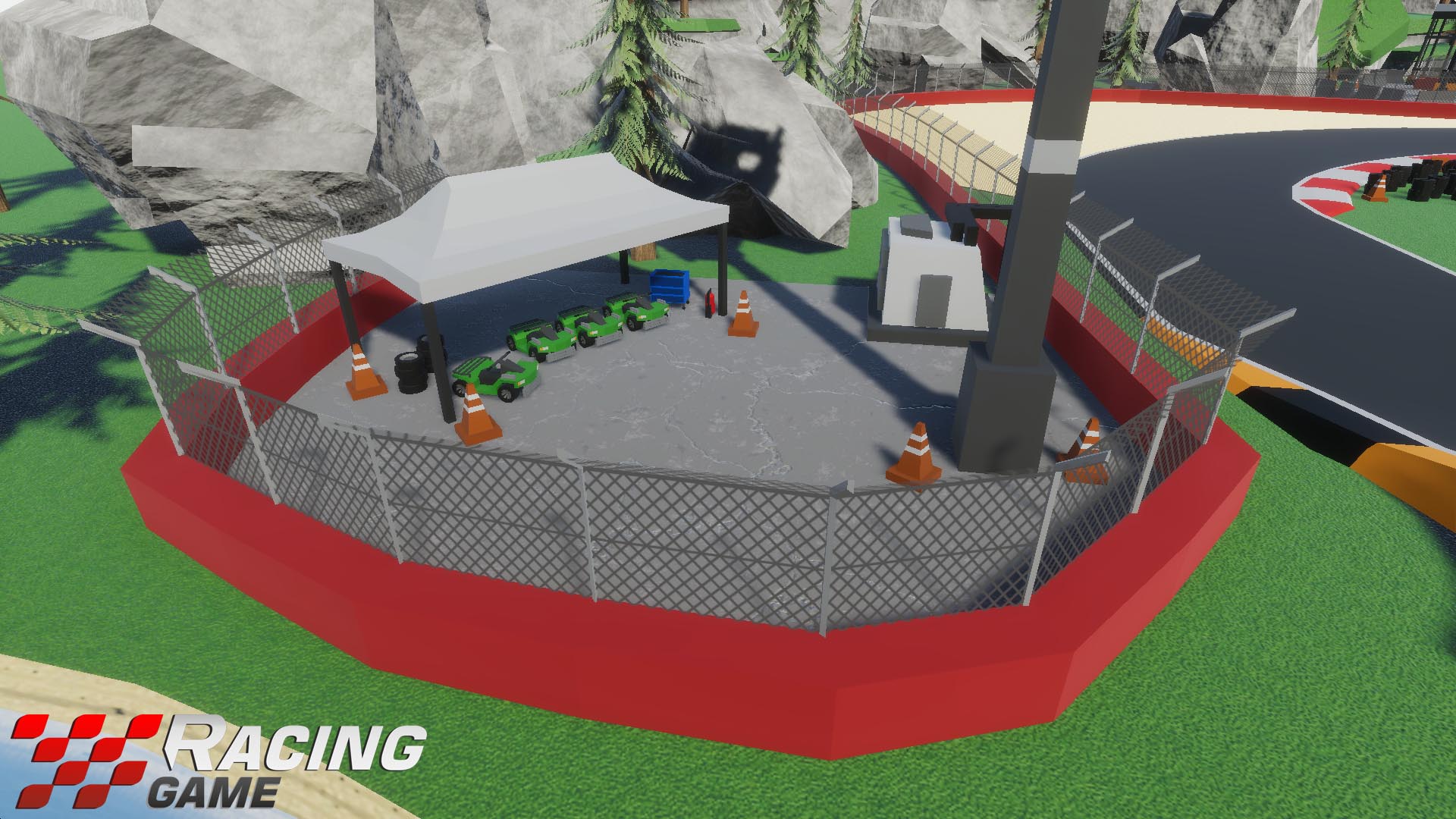 Racing Game - Unity Low Poly Game - Matte Art Studio